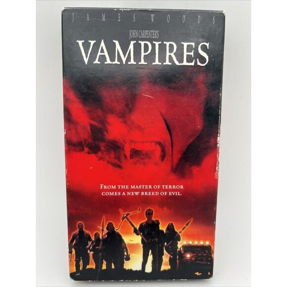 Media | John Carpenters Vampires Vhs 1999 James Woods G1 | Poshmark